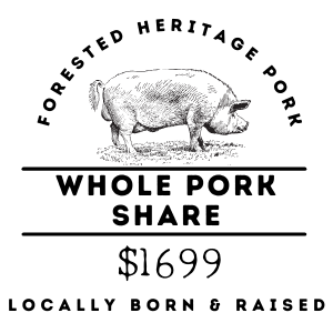 Whole Forest Raised Pork Share – Sycamore Valley Farms