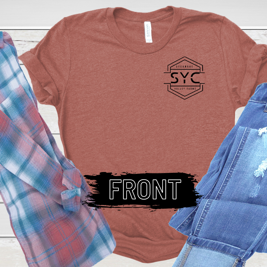 SVF CLAY T-SHIRT – Sycamore Valley Farms