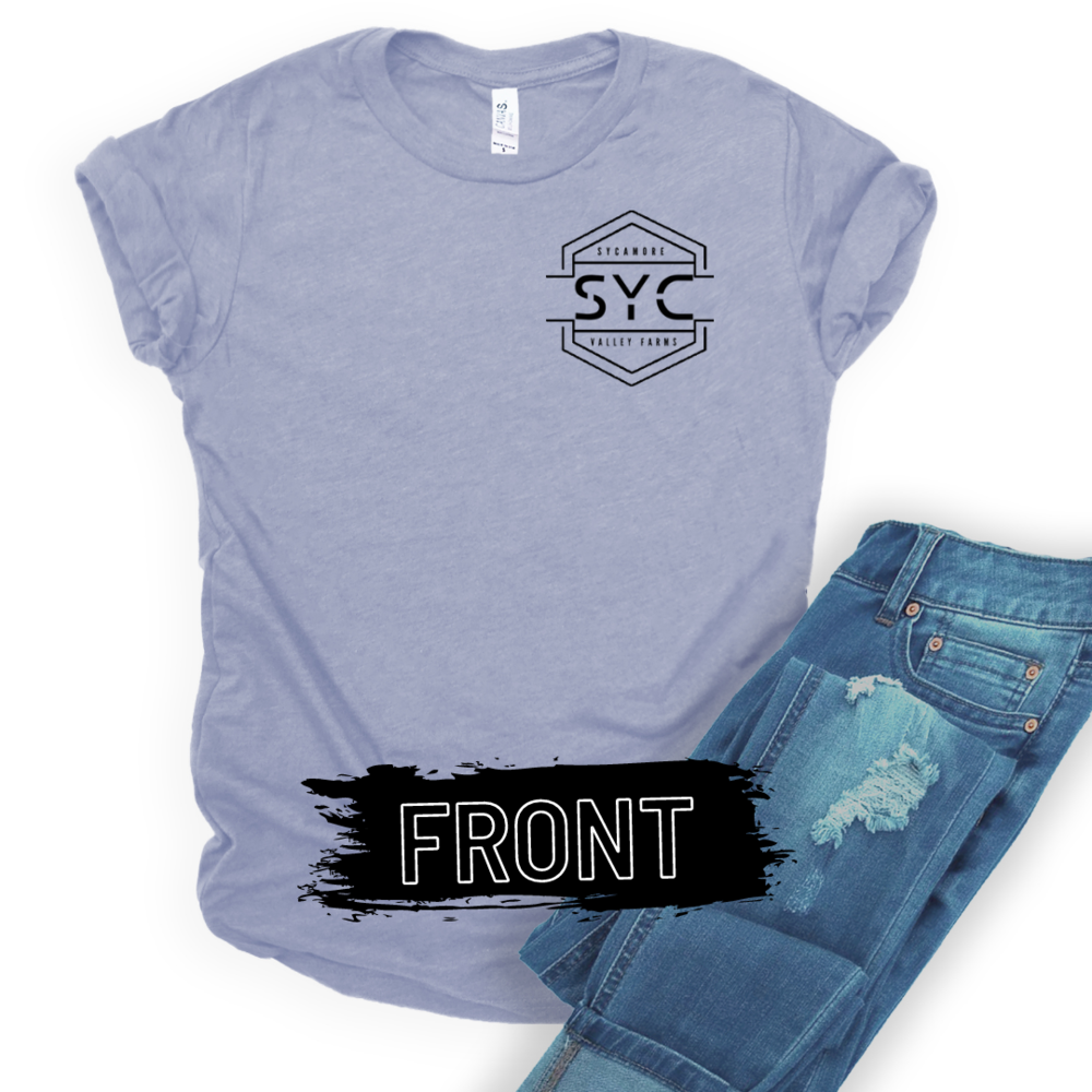 SVF SKY BLUE T-SHIRT – Sycamore Valley Farms